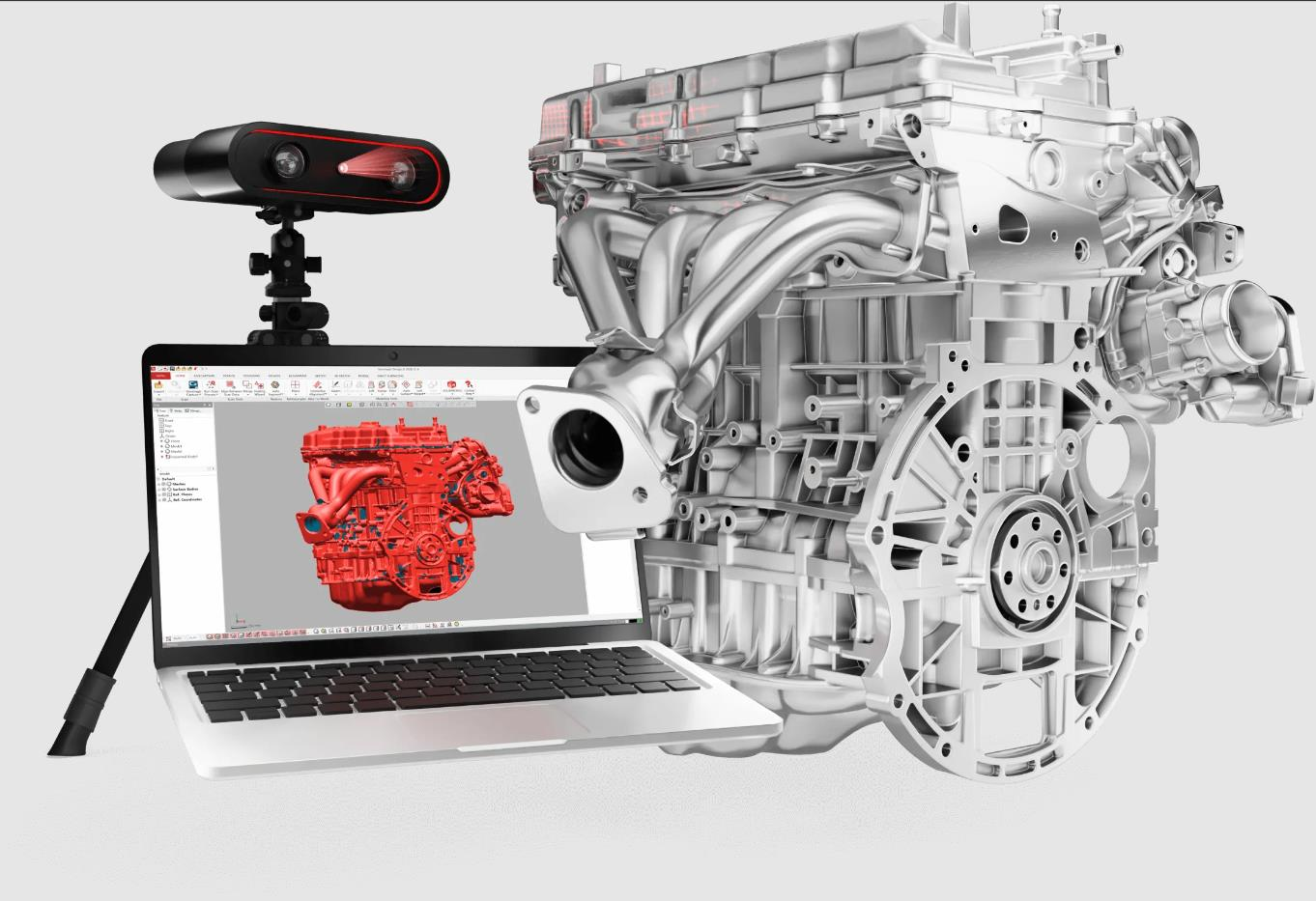 什么是逆向？SOLIDWORKS有没有做逆向工程的解决方案？ _新思诺软件